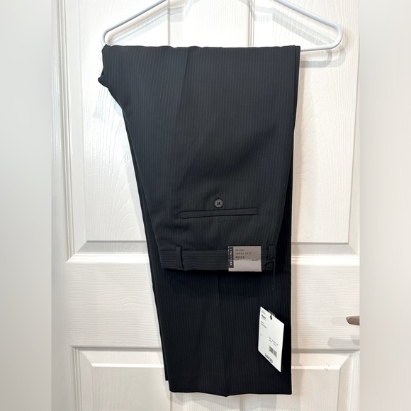 Structure | Pants | Nwt Mens Dress 323 Pants In Black W Stripes ...